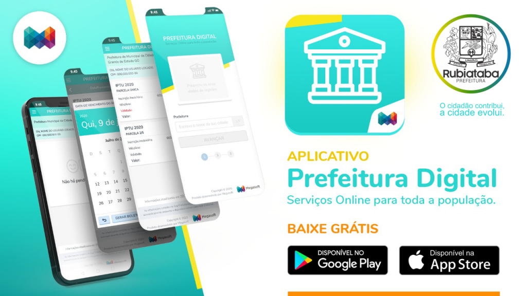 Aplicativo Prefeitura Digital – Prefeitura de Rubiataba
